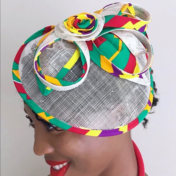 Accessories | African Print Dashiki Fascinator Head Gear | Poshmark